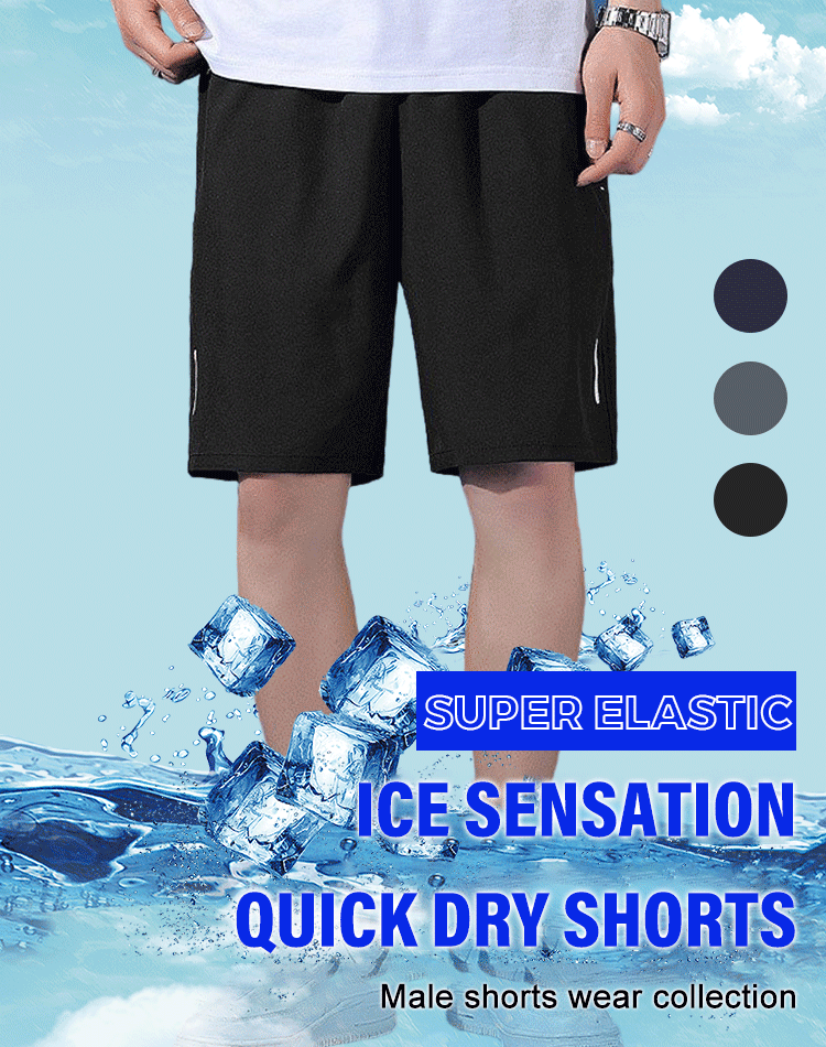 IcedActive - Unisex Ice Silk snabbtorkande shorts i stretch – finland6